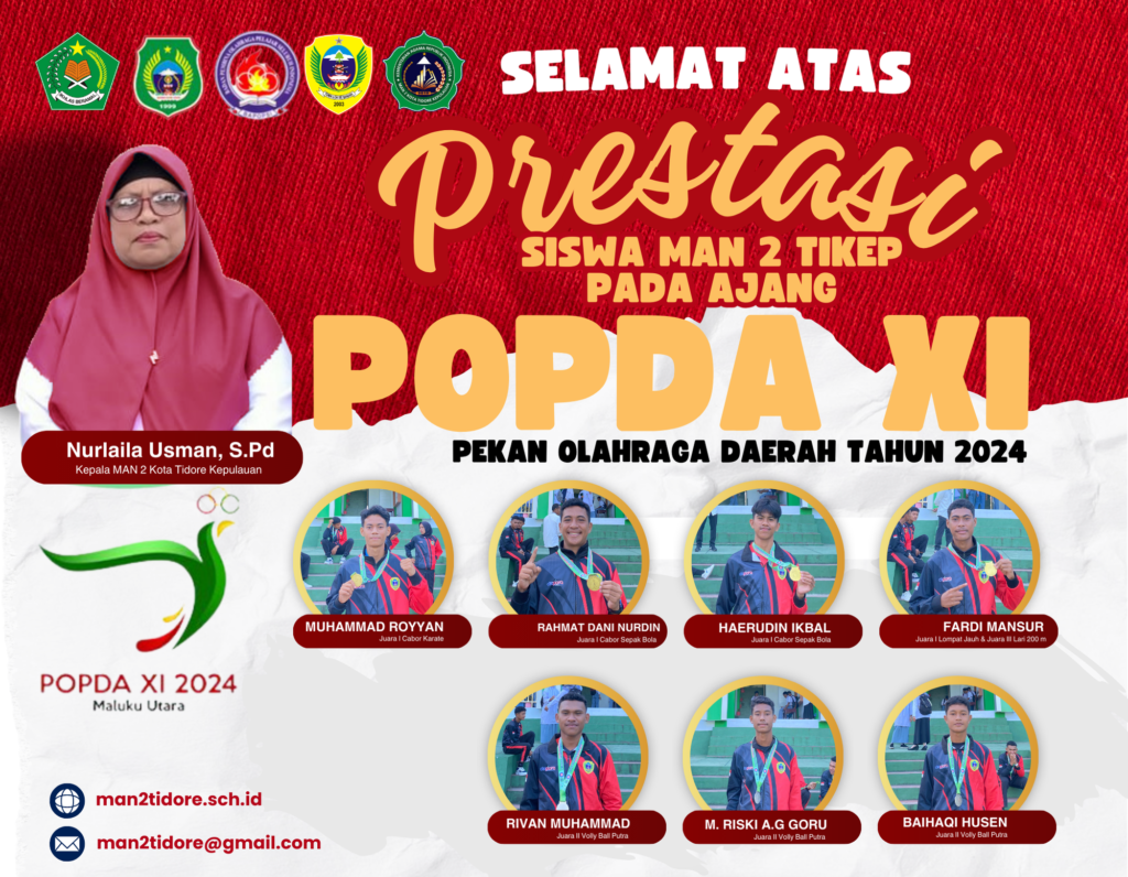 MAN 2 Tikep Cetak Sejarah di POPDA 2024: Tujuh Siswa Sabet Medali - MAN ...